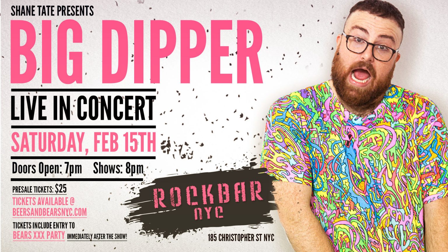 Bear rapper Big Dipper is live in NYC! - Bear World Magazine