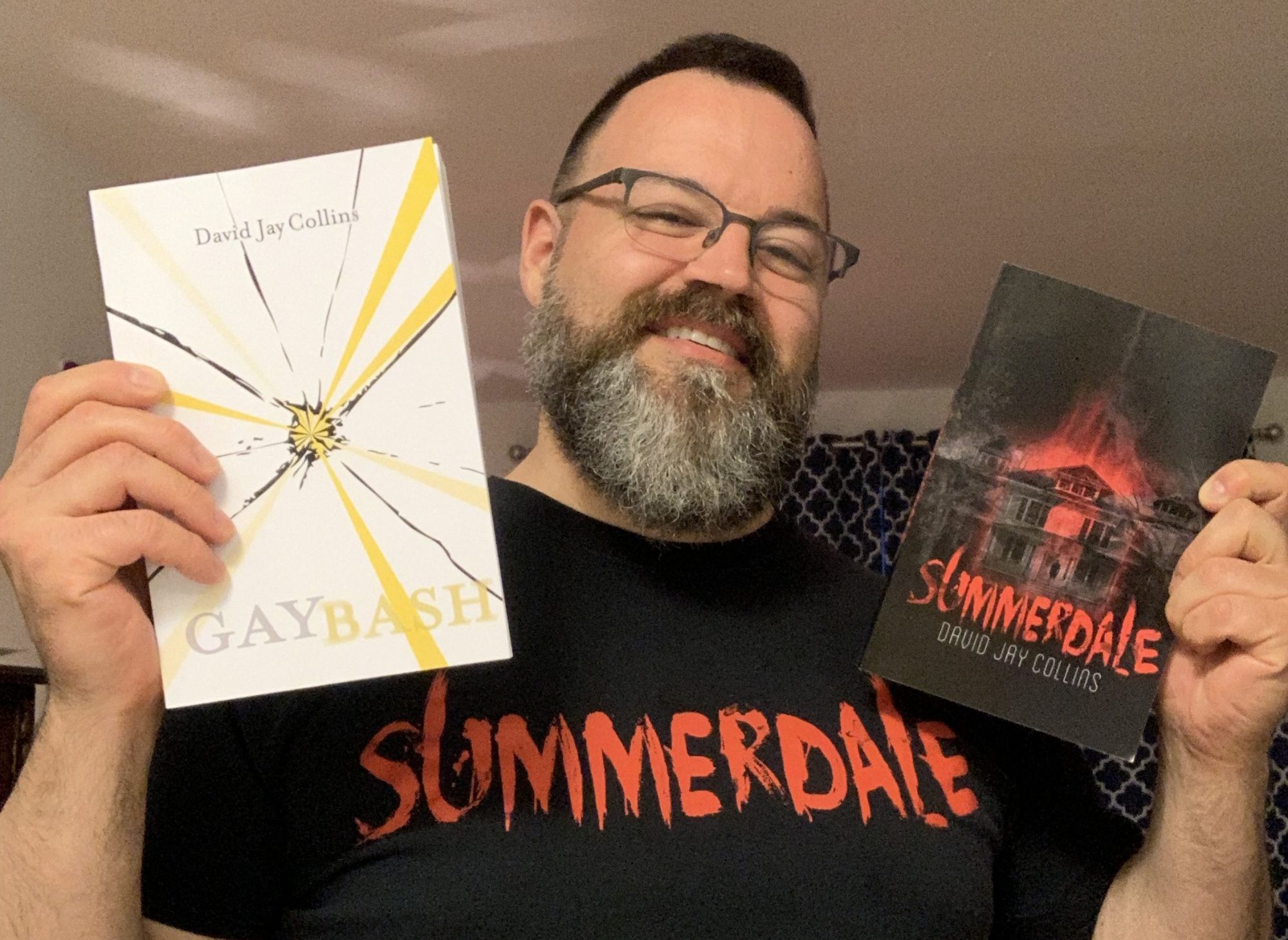 LGBTQ fiction writer David Jay Collins introduces readers to 'Gay Bash ...