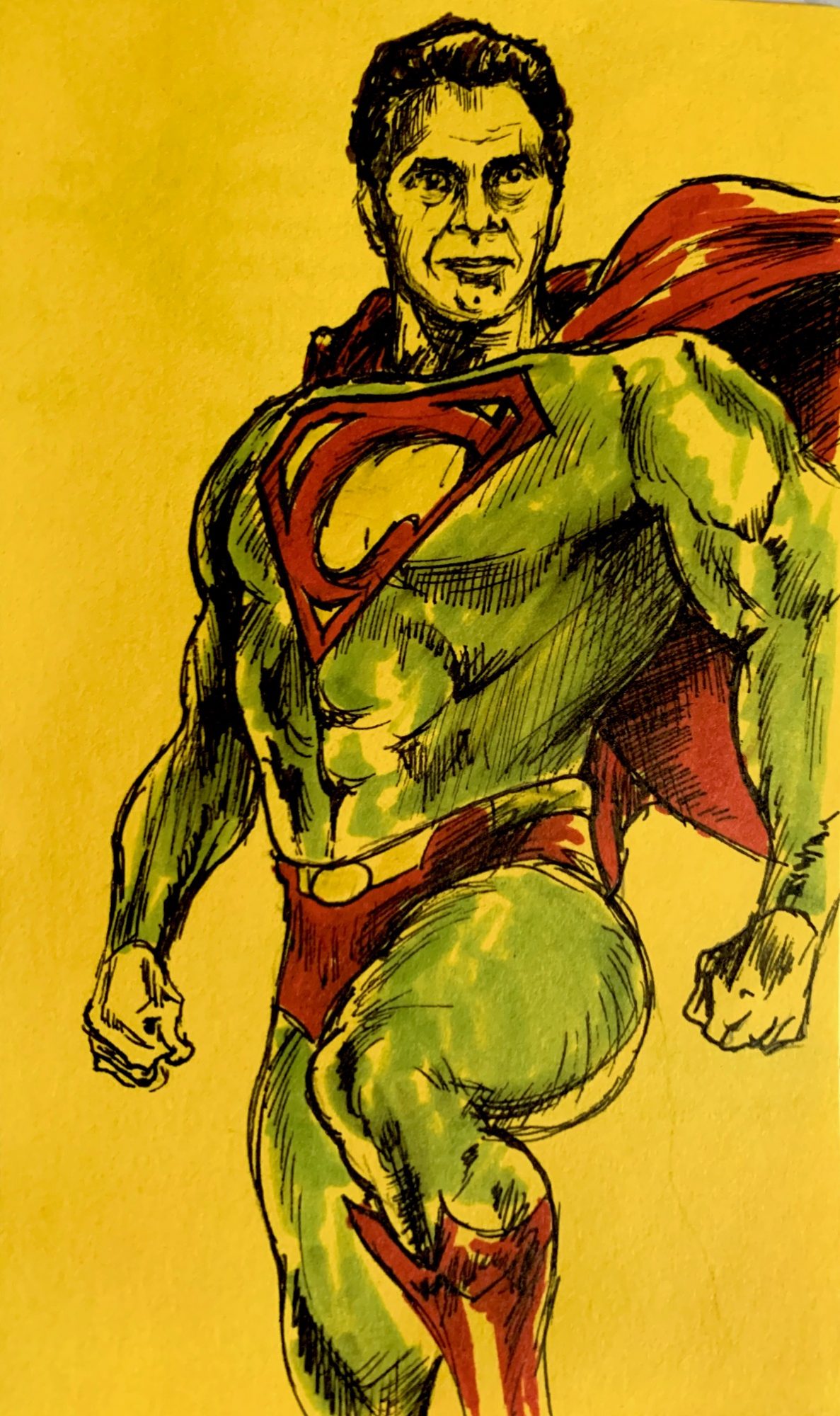 A Post It Pastime - lockdown doodles by Justin T Russo - Bear World Magazine