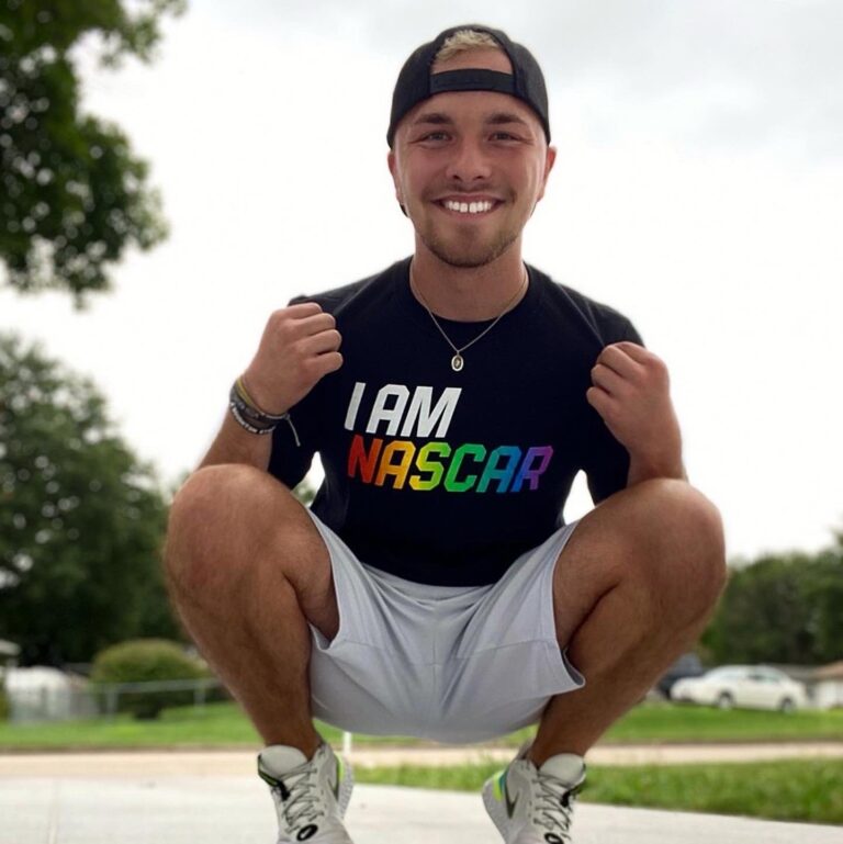 First openly gay NASCAR driver Devon Rouse among LOVELOUD Festival ...