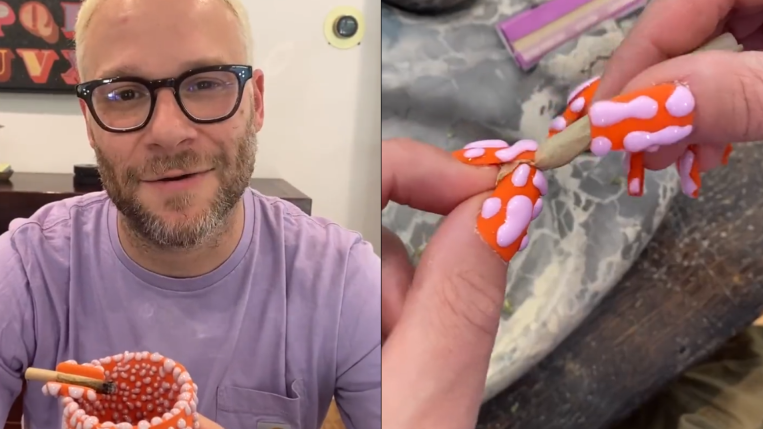 Actor Seth Rogen announces new cannabis product... Along with matching ...