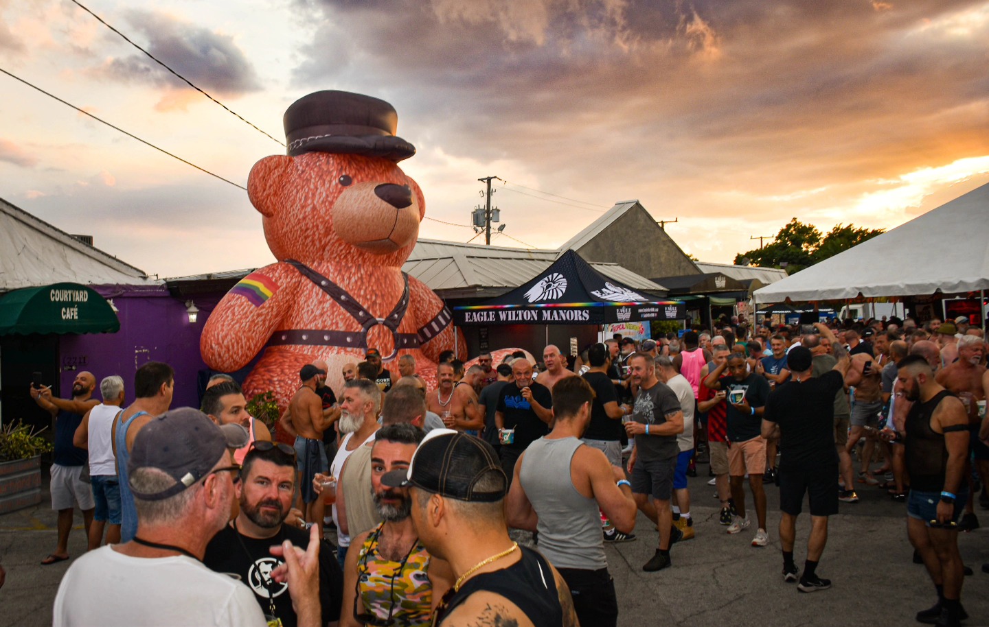 The Lauderdale Tropical Bear Beach Party Will Heat Up Your Hallo ...